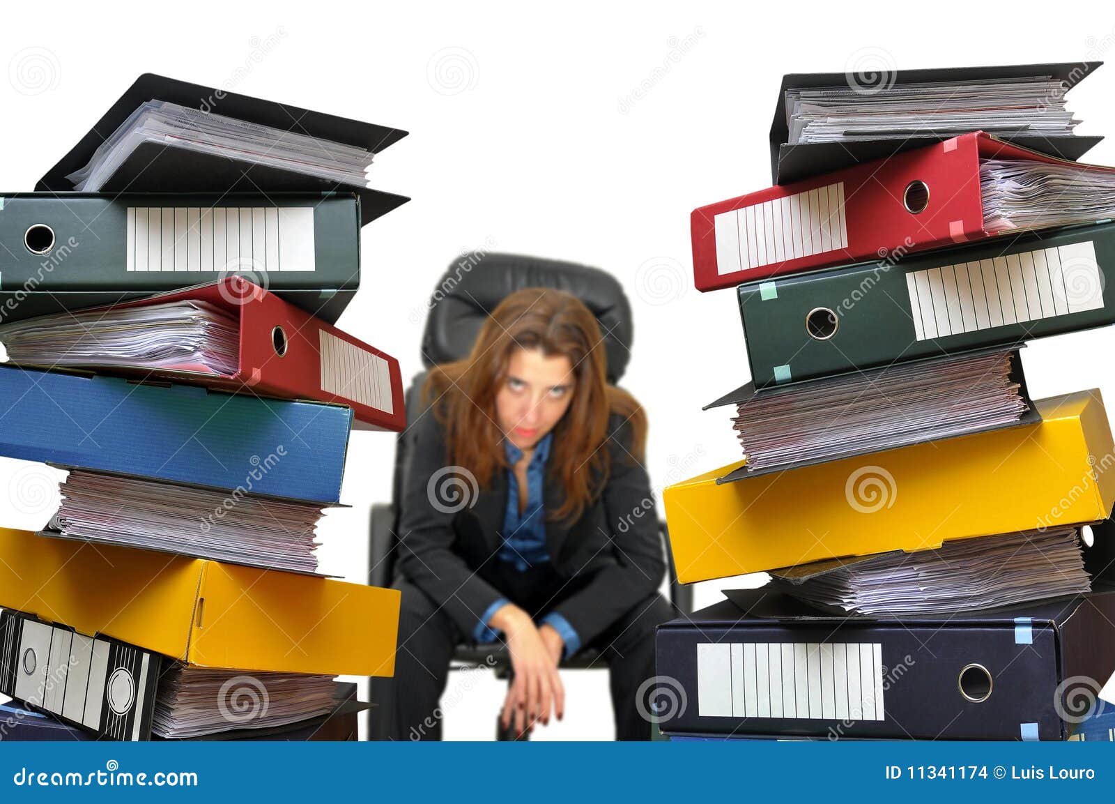 File chaos stock photo. Image of isolated, business, document - 11341174