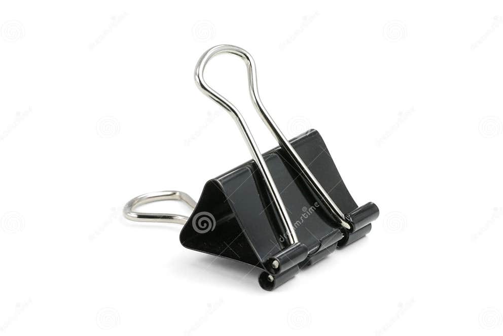 File clip stock image. Image of file, stationery, bind - 1498241