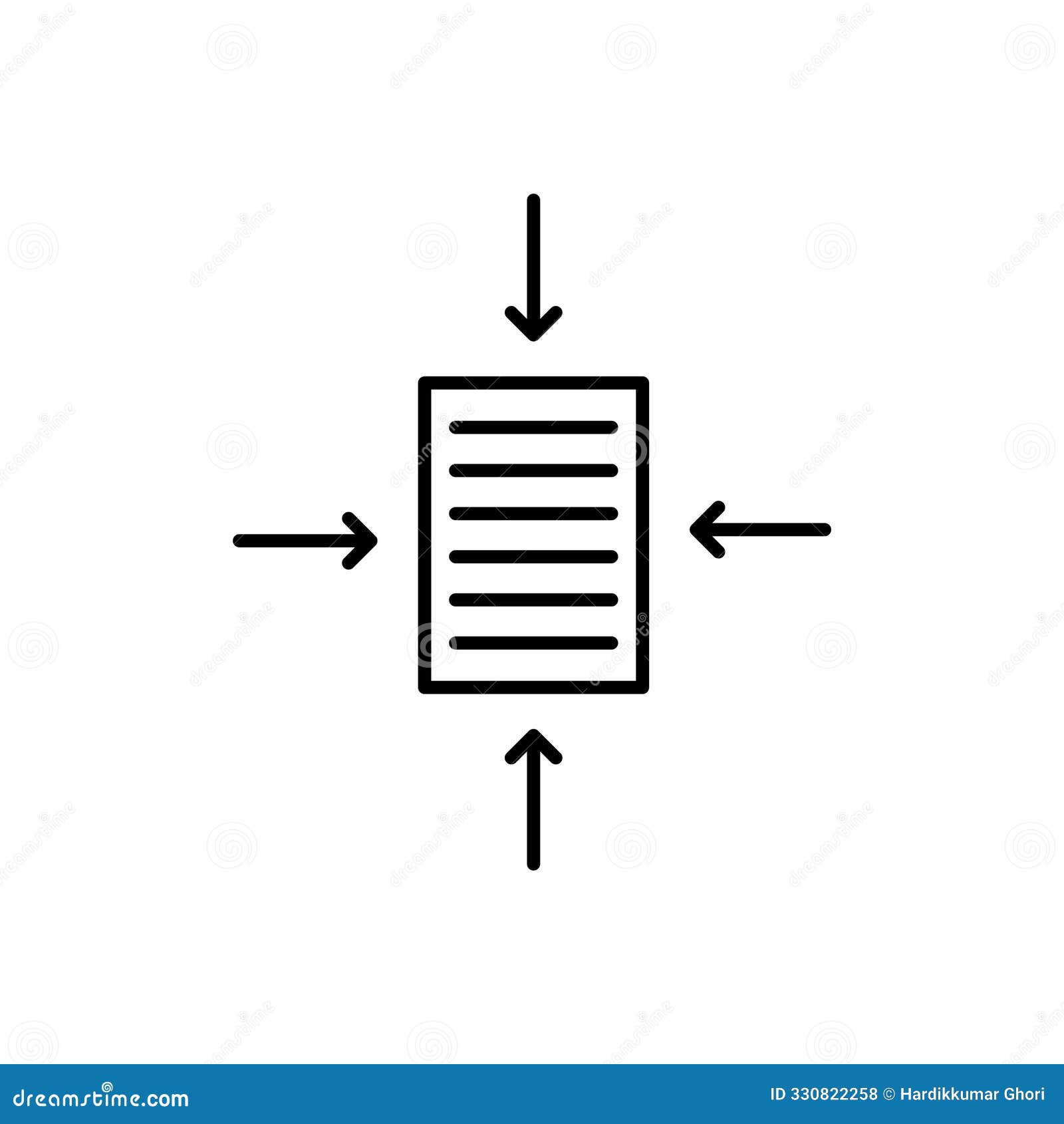 File Compressor Icon Vector Illustration | CartoonDealer.com #330249214