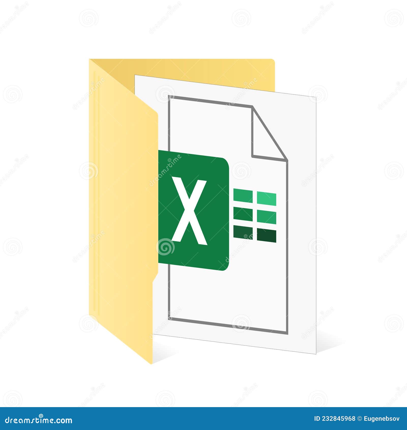 File Computer Folder Icon Isolated On White Background Cartoon Vector ...