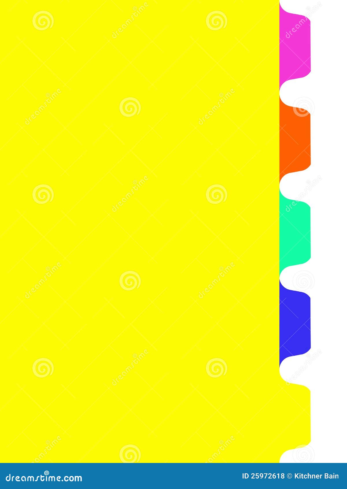 File Dividers stock illustration. Illustration of file - 25972618