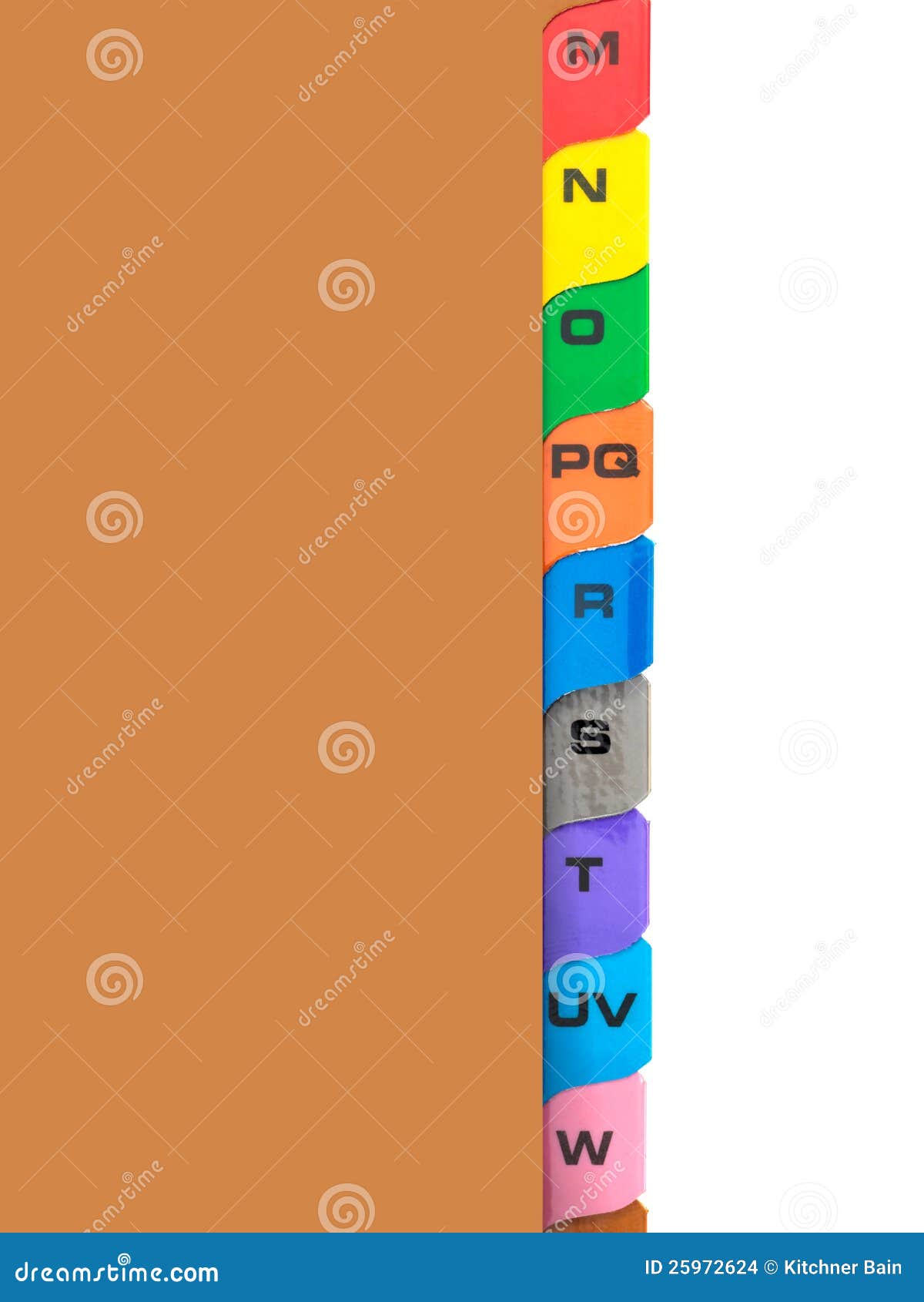 File Dividers stock photo. Image of address, office, order - 25972624