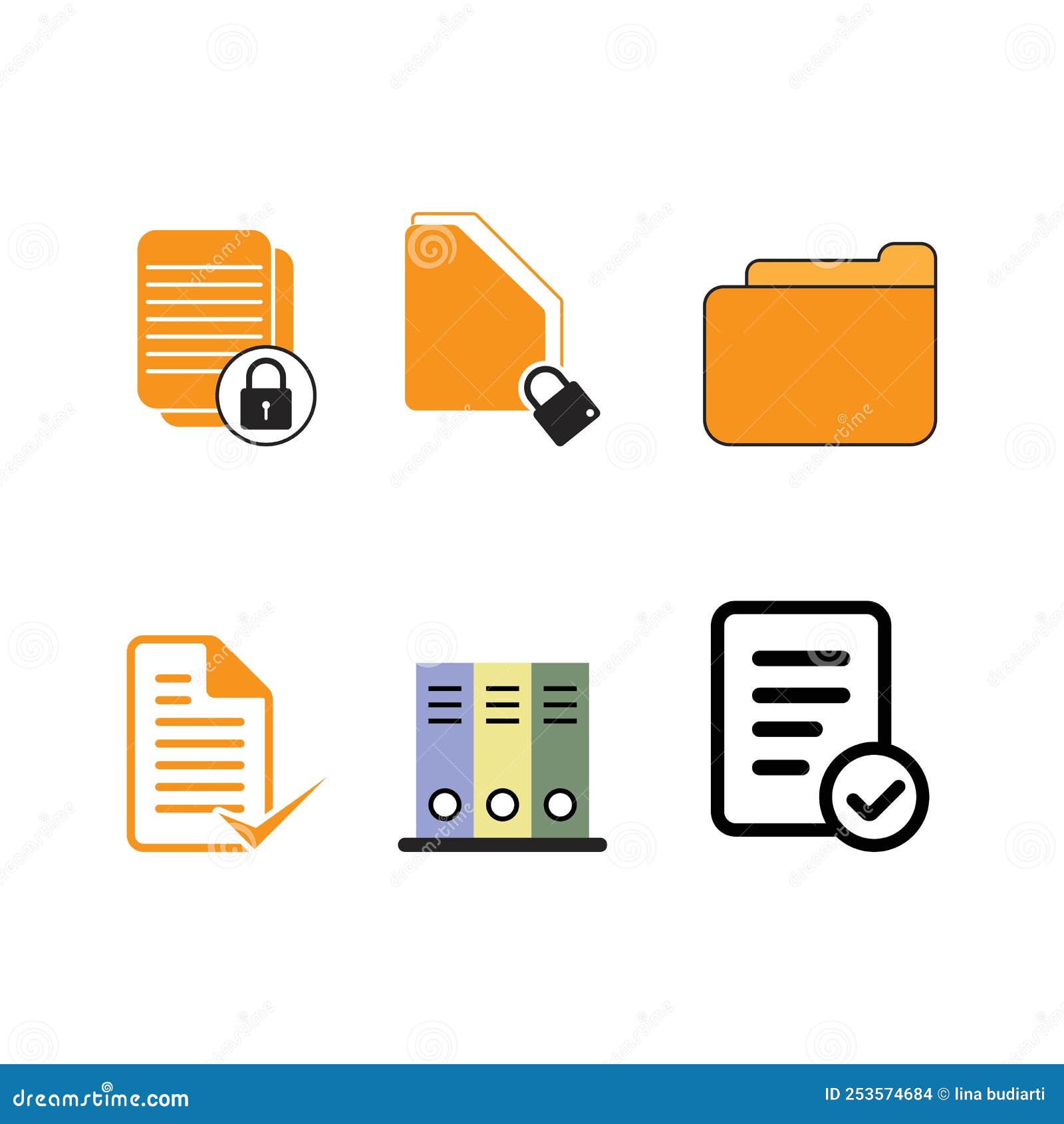 File or document icon stock vector. Illustration of portfolio - 253574684