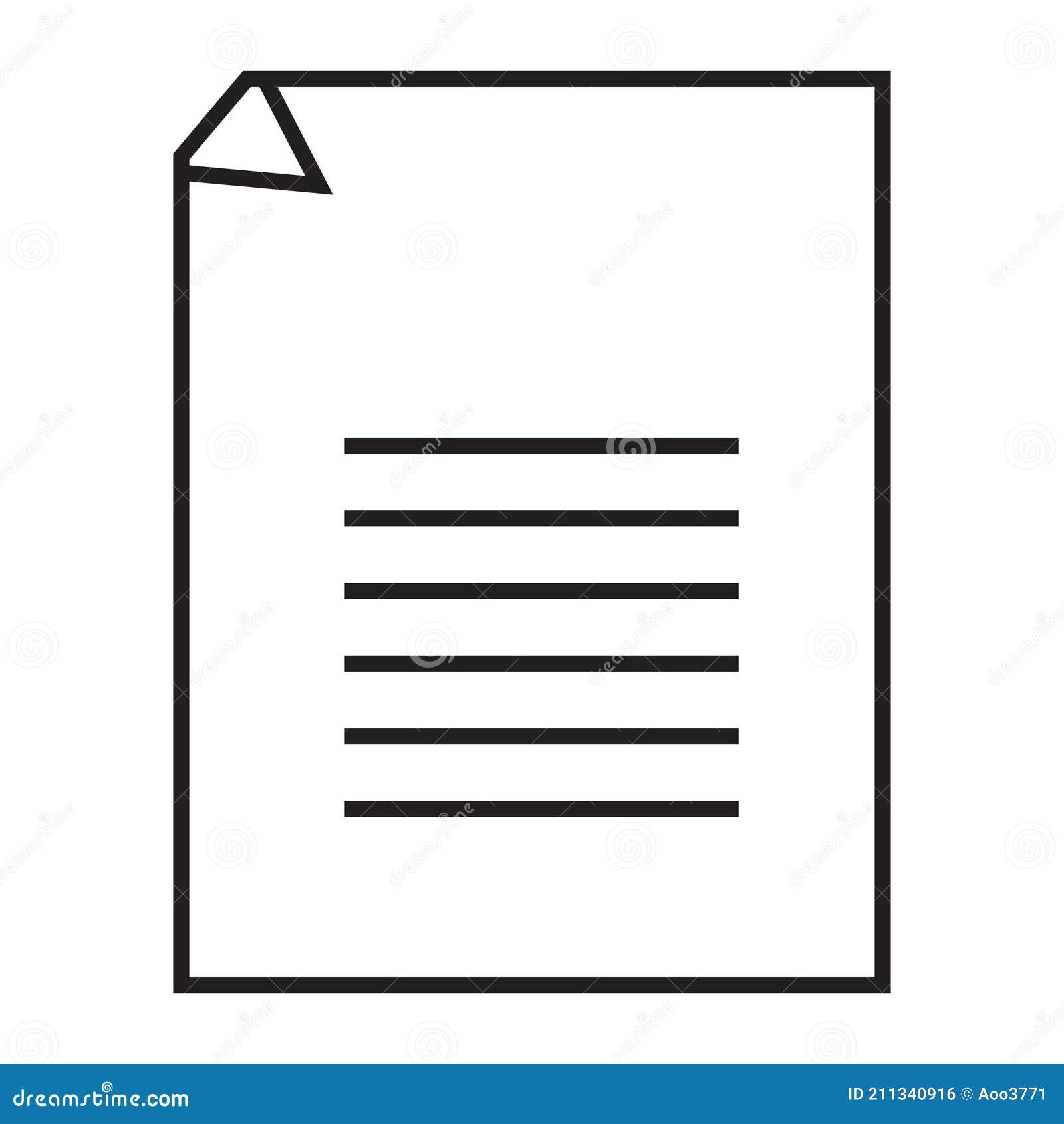 File and Document Paper Icon on White Background Vector Stock ...