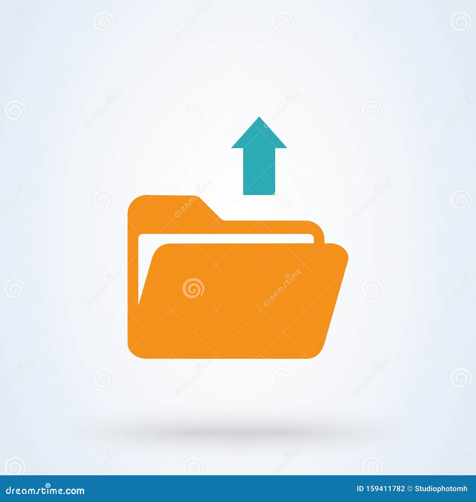 File Document Send. Simple Vector Modern Icon Design Illustration Stock ...