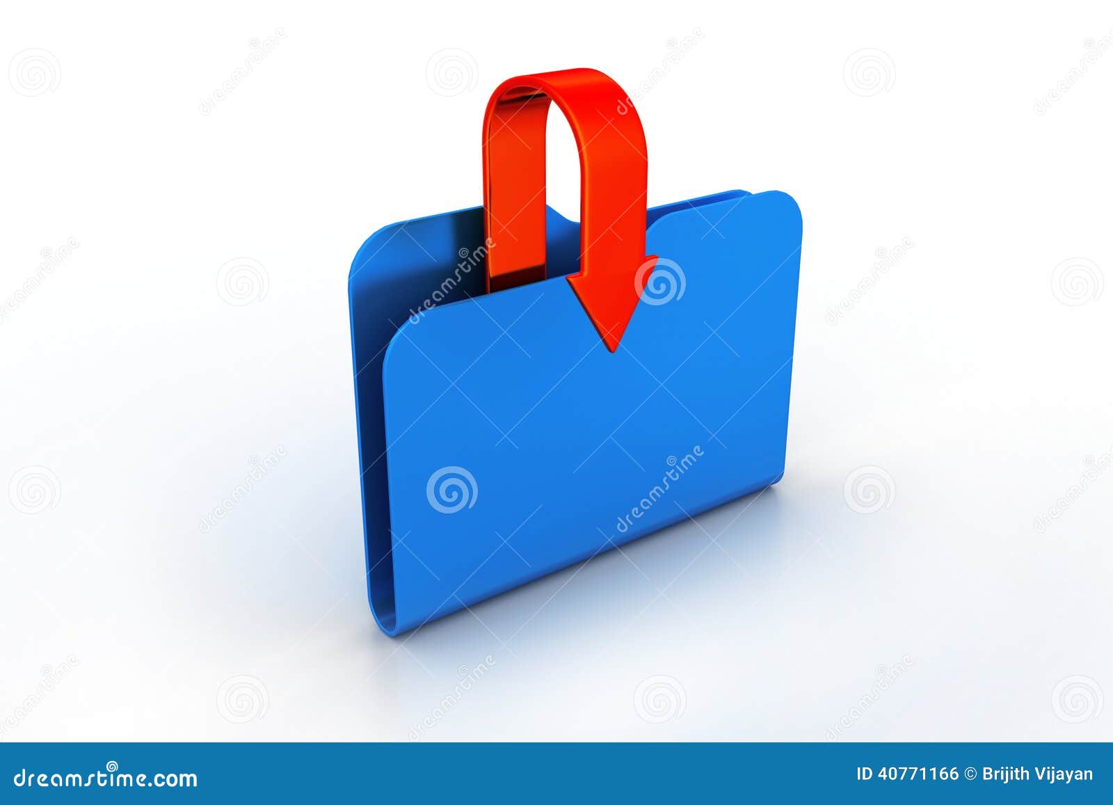 File down loading stock illustration. Illustration of arrow - 40771166