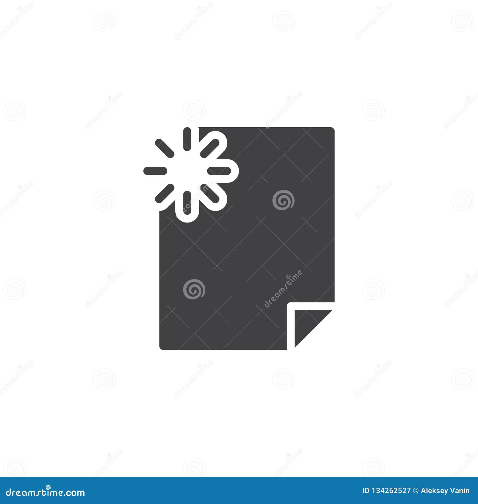 File Download Processing Vector Icon Stock Vector - Illustration of ...