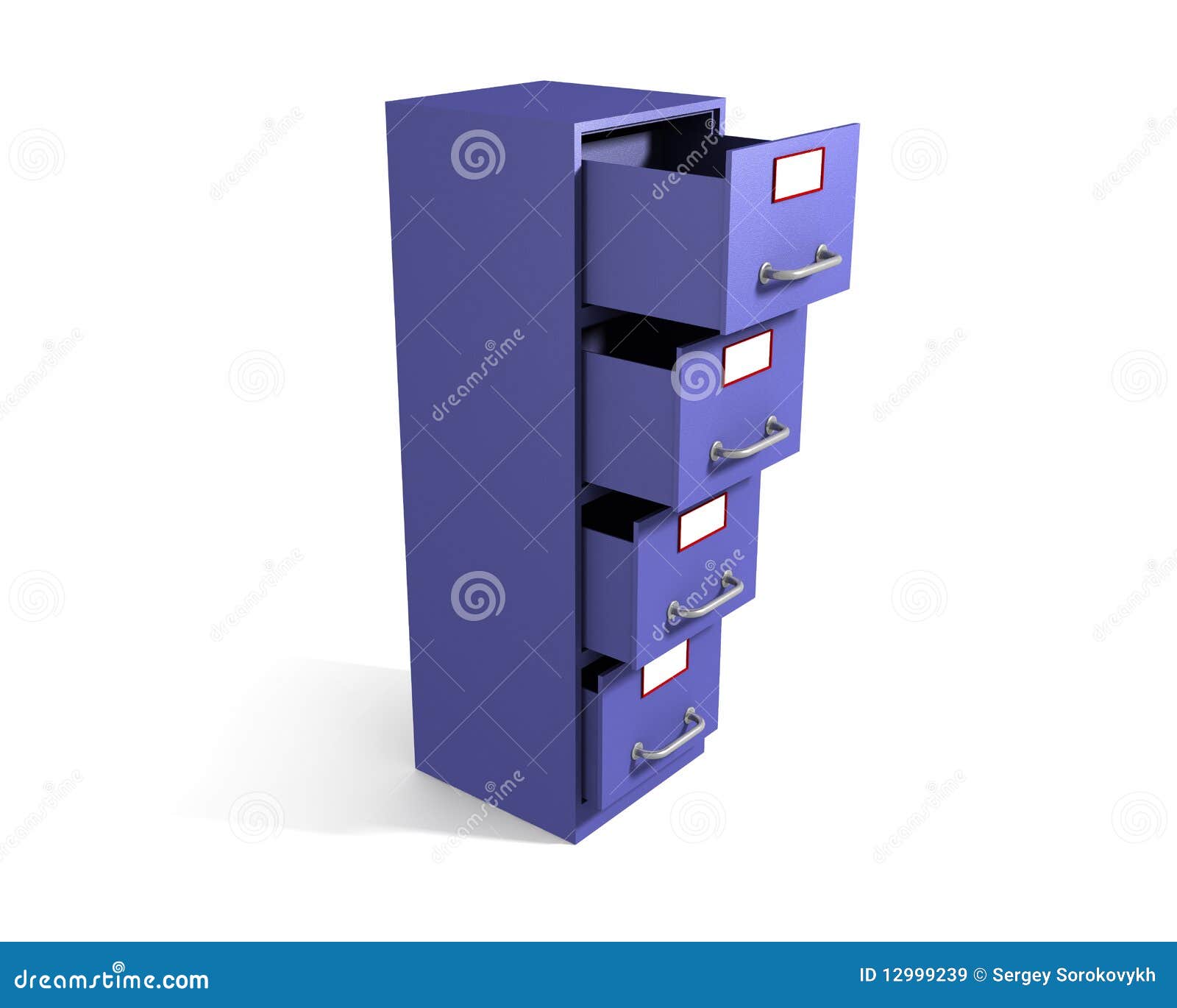 File drawer stock illustration. Illustration of container - 12999239