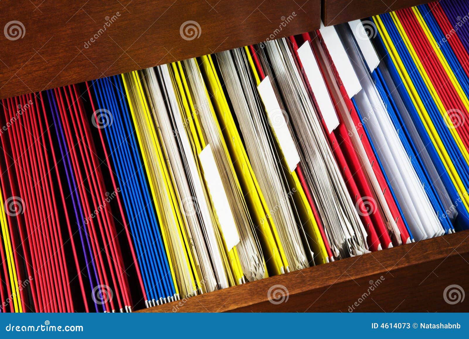 File drawer stock image. Image of office, paper, paperwork - 4614073