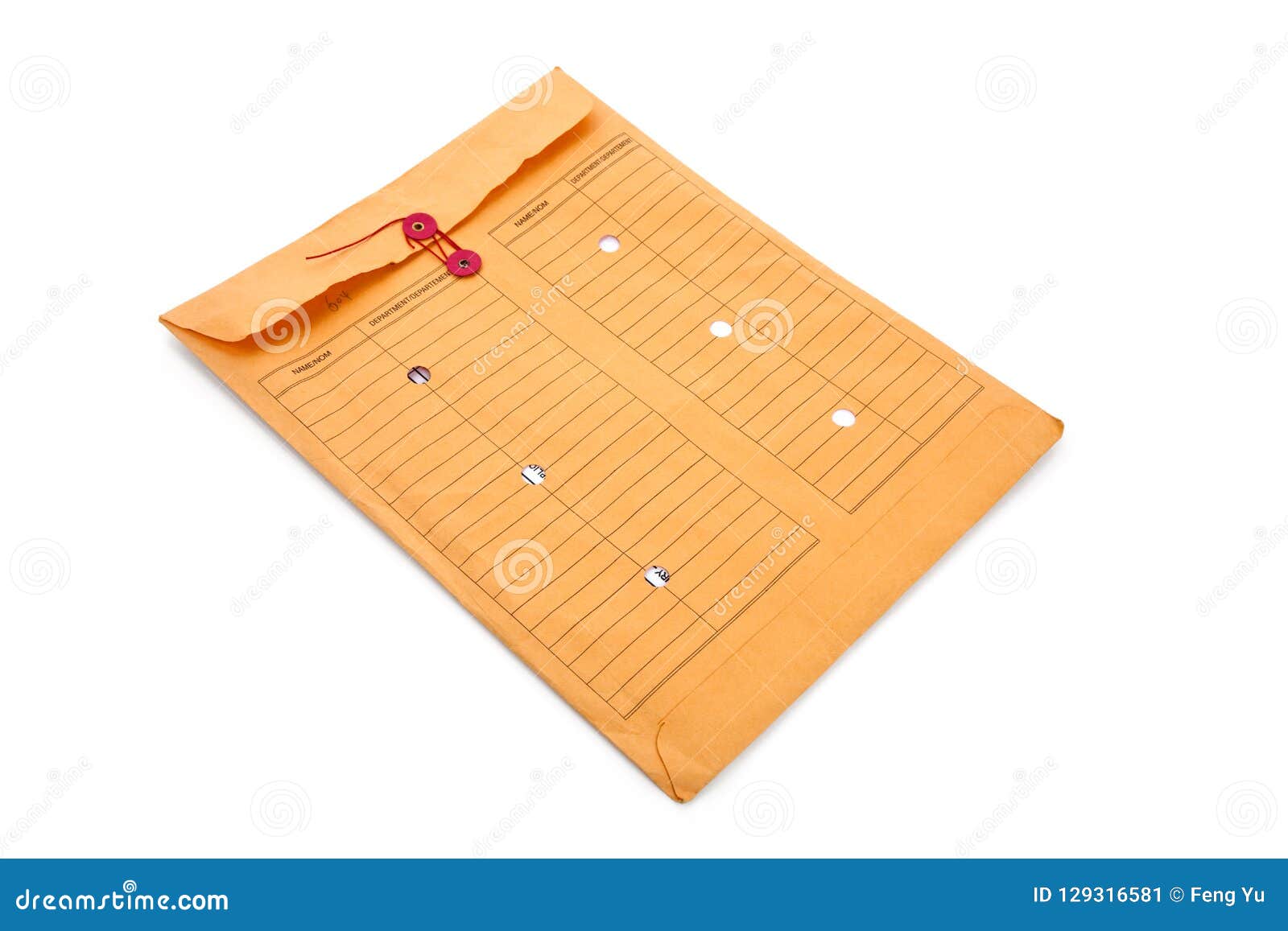 A File Envelope stock image. Image of white, isolated - 129316581