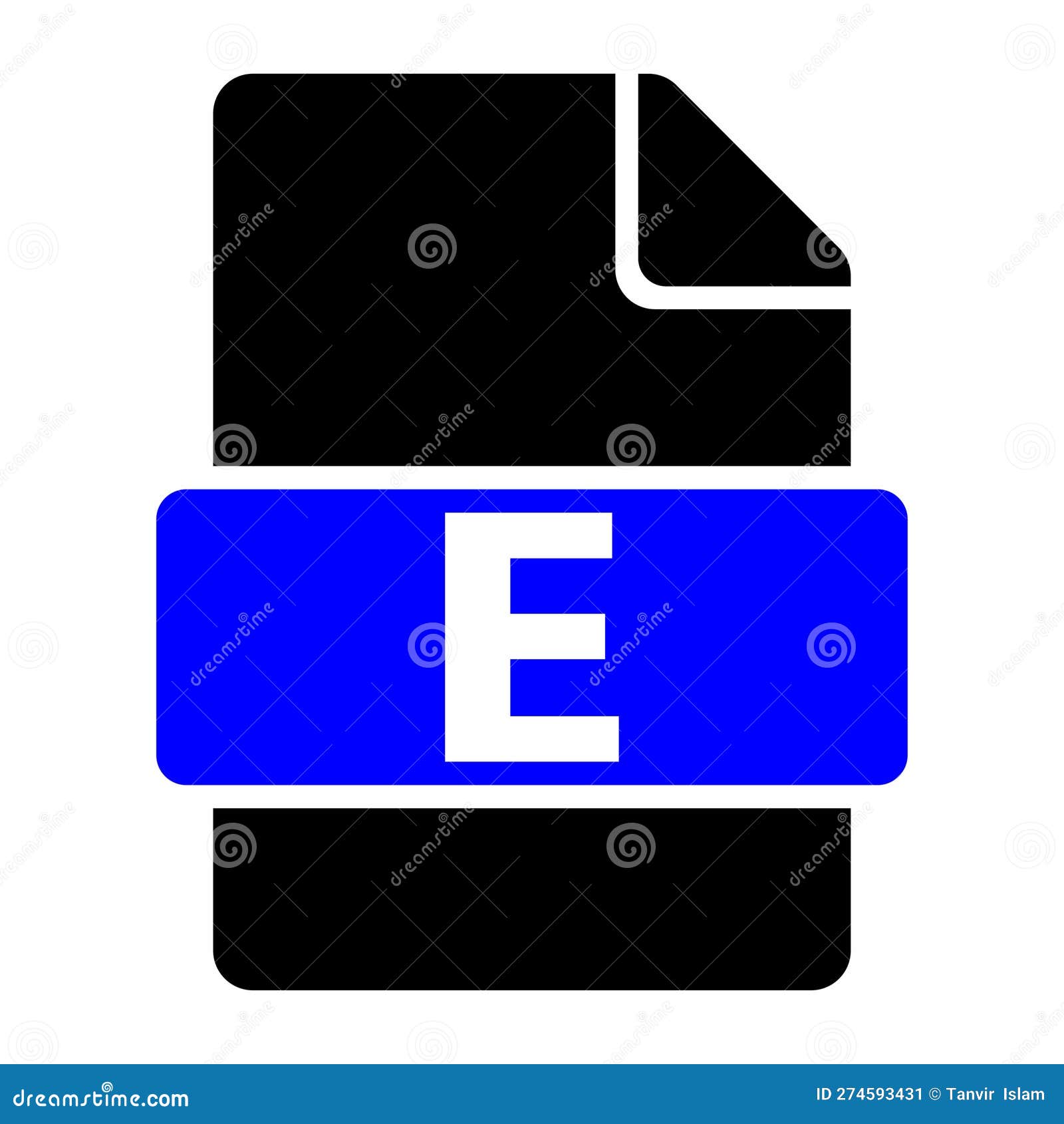 File Exchange Format Icon stock vector. Illustration of design - 274593431