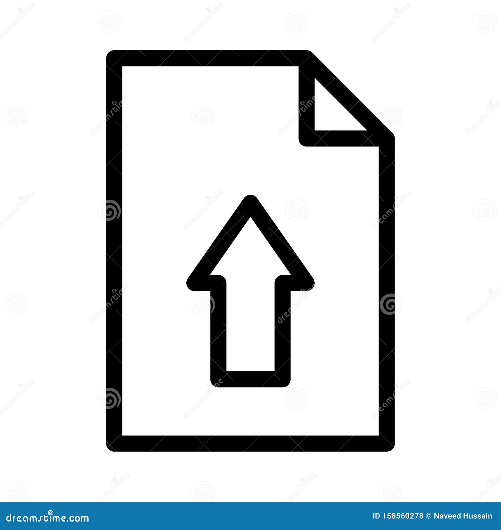 File Flags Thin Line Vector Icon Stock Illustration - Illustration of ...