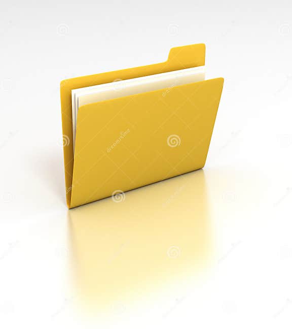 File Folder stock illustration. Illustration of business - 13179276