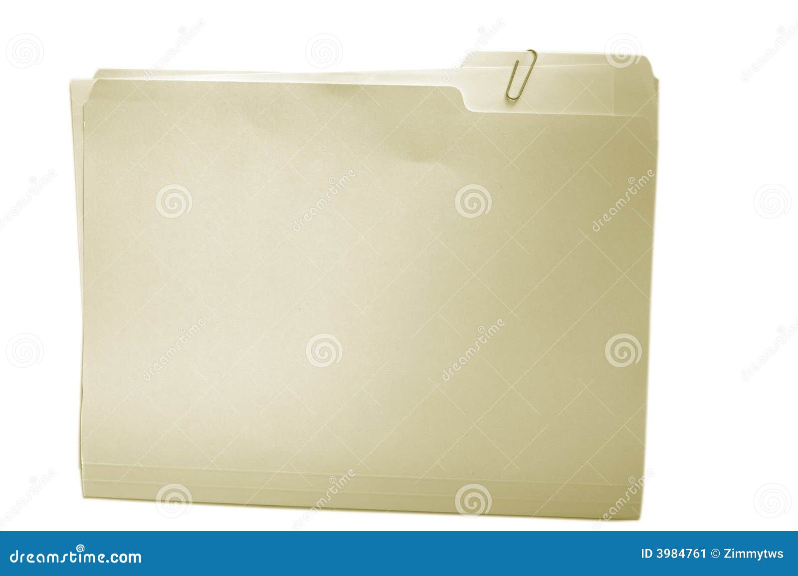 File folder stock image. Image of blank, important, filing - 3984761