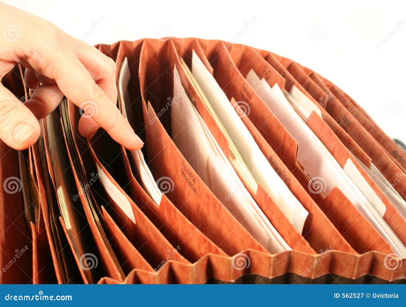 File folder stock image. Image of organizing, filer, research - 562527