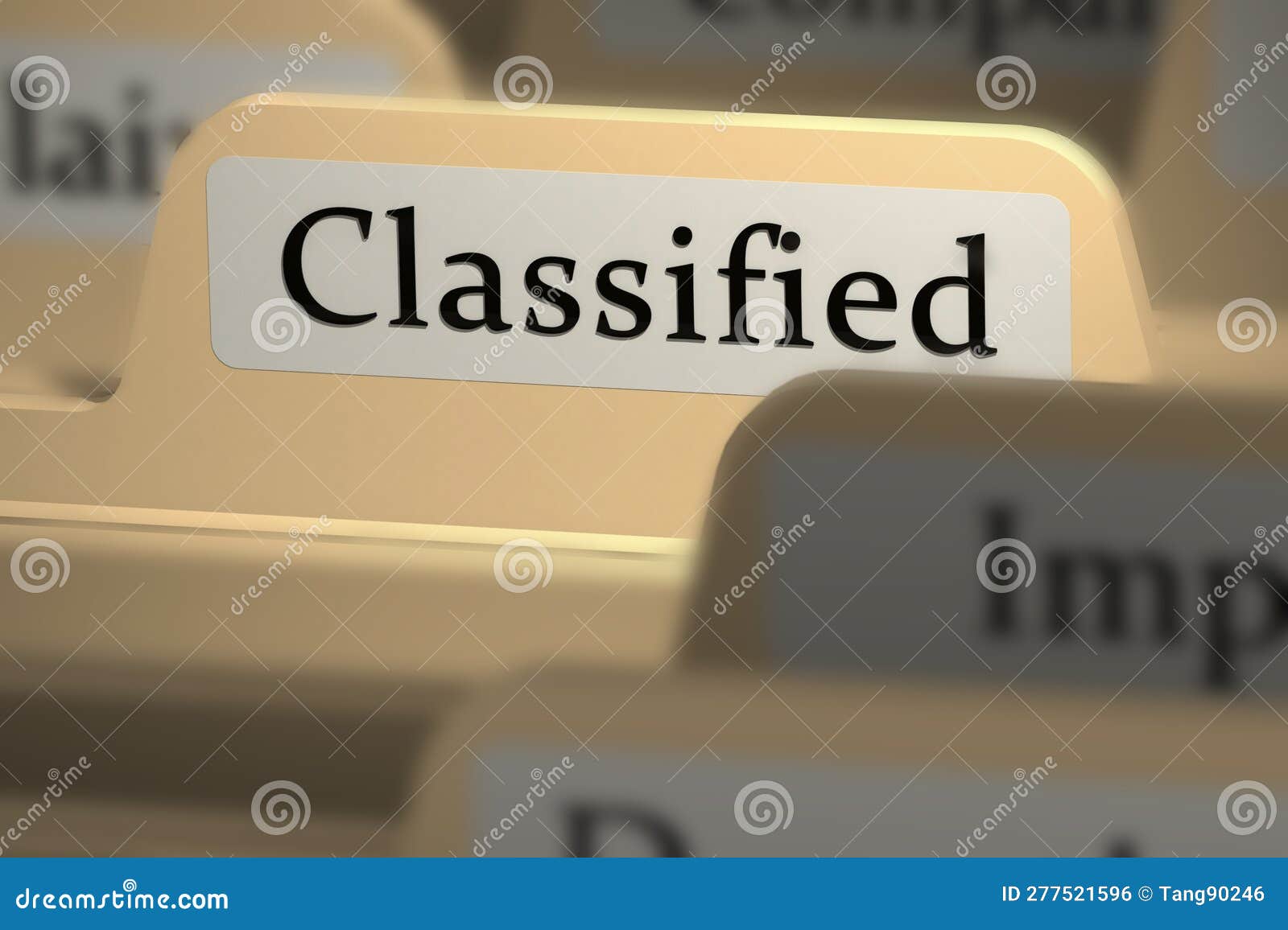 Classified Folder Icon Stock Photography | CartoonDealer.com #16800776