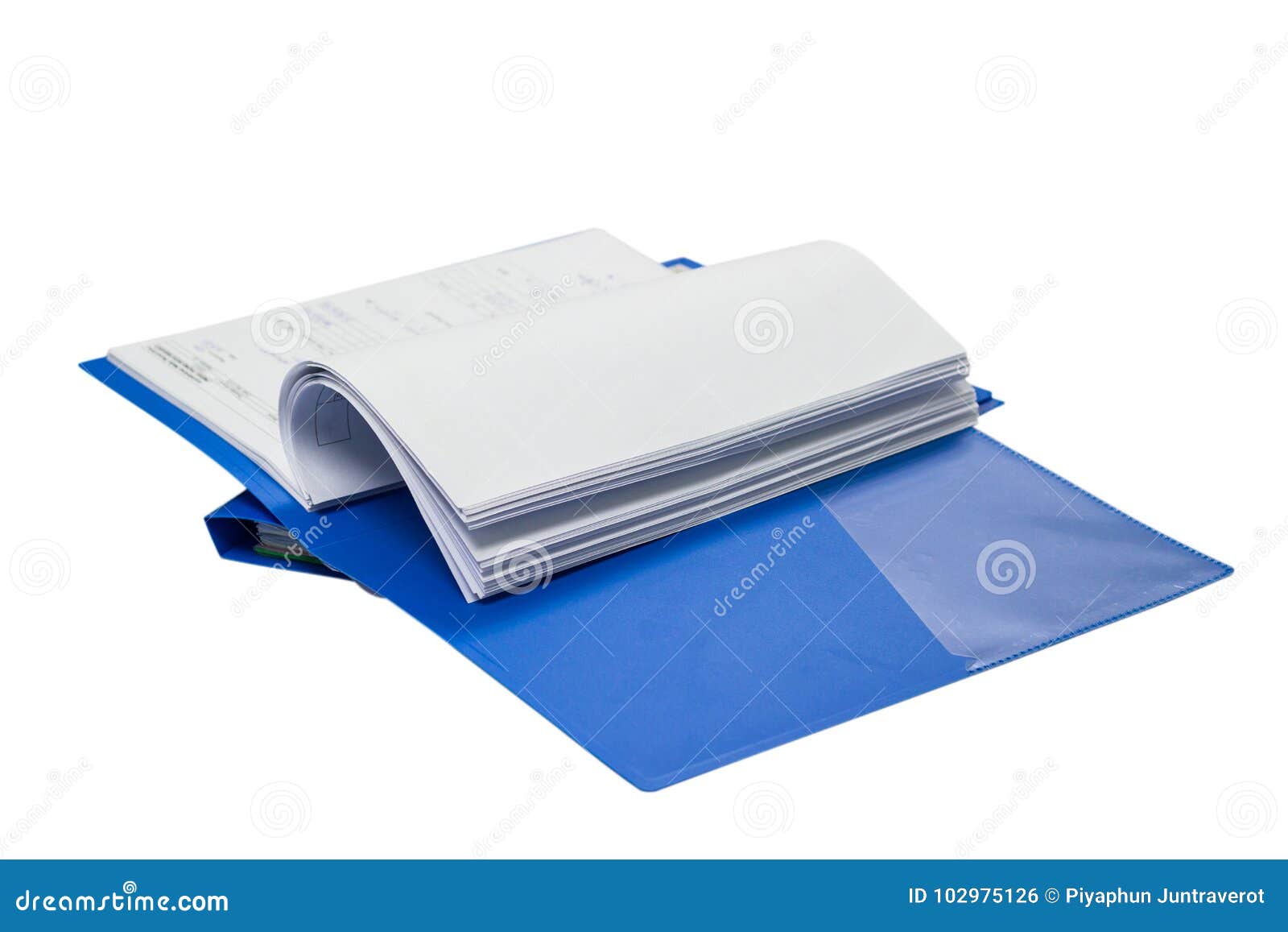 File Folder with Documents and Documents. Retention of Contracts on the ...