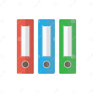 File Folder icon. Binder stock vector. Illustration of archive - 105645254