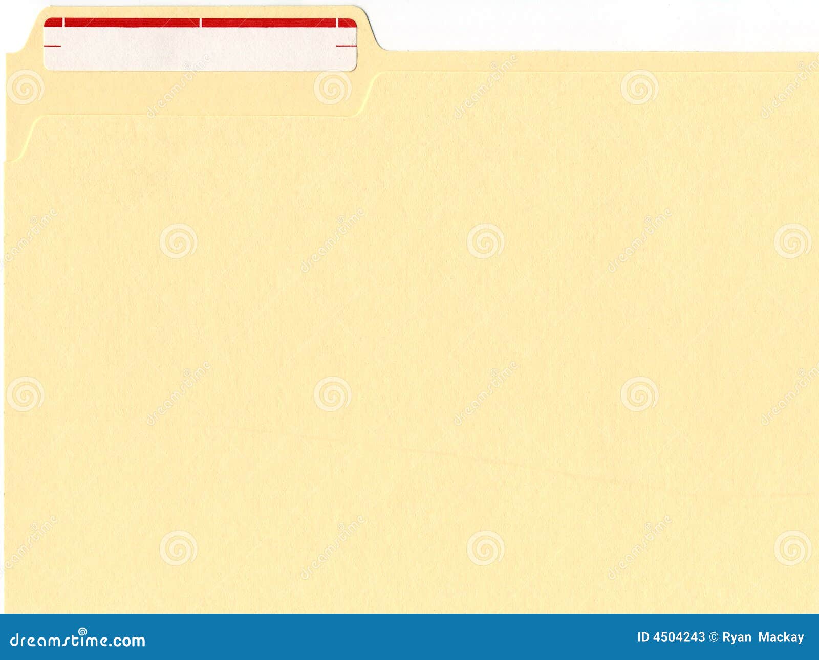 File folder with label stock image. Image of archive, manila - 4504243