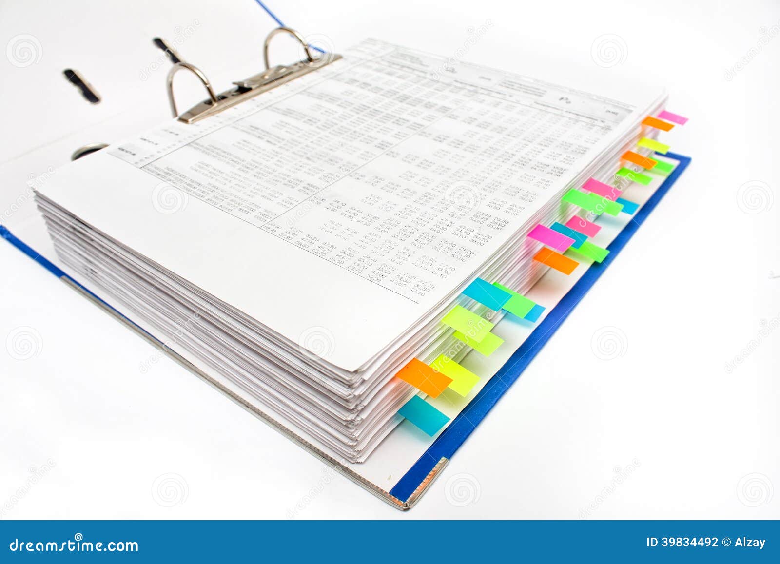 File folder with sticker stock photo. Image of marker - 39834492