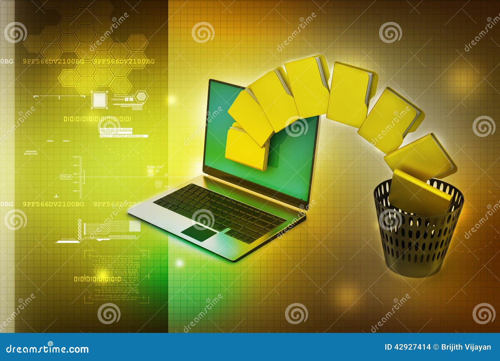 File folder transfer stock illustration. Illustration of dimensional ...