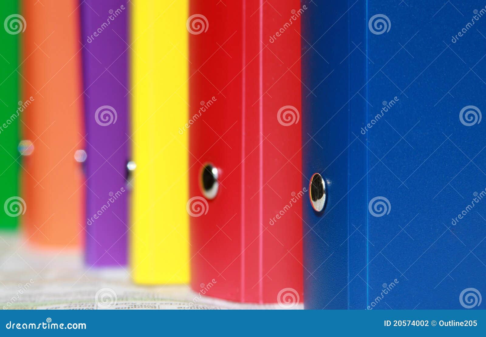 File folders stock photo. Image of pins, learn, bookshelf - 20574002