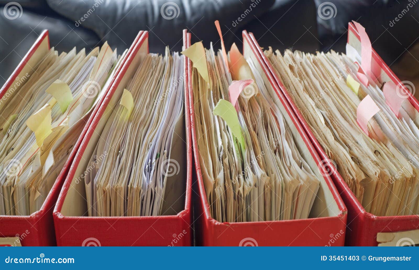 File folders stock image. Image of clip, organization - 35451403