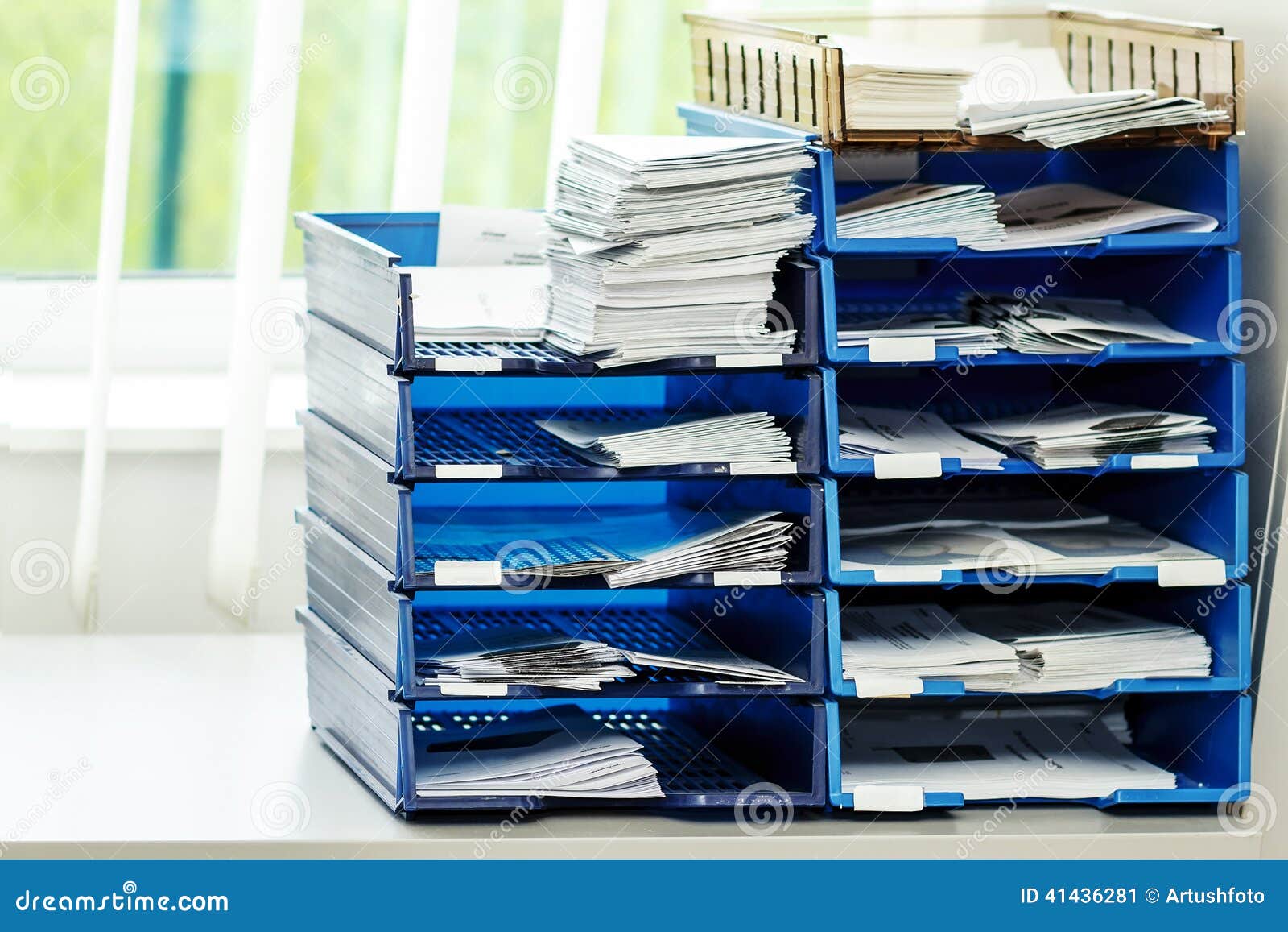 File Folders On The Shelves At Office Stock Image - Image: 41436281 File Folders On The Shelves At Office Stock Image - Image: 41436281