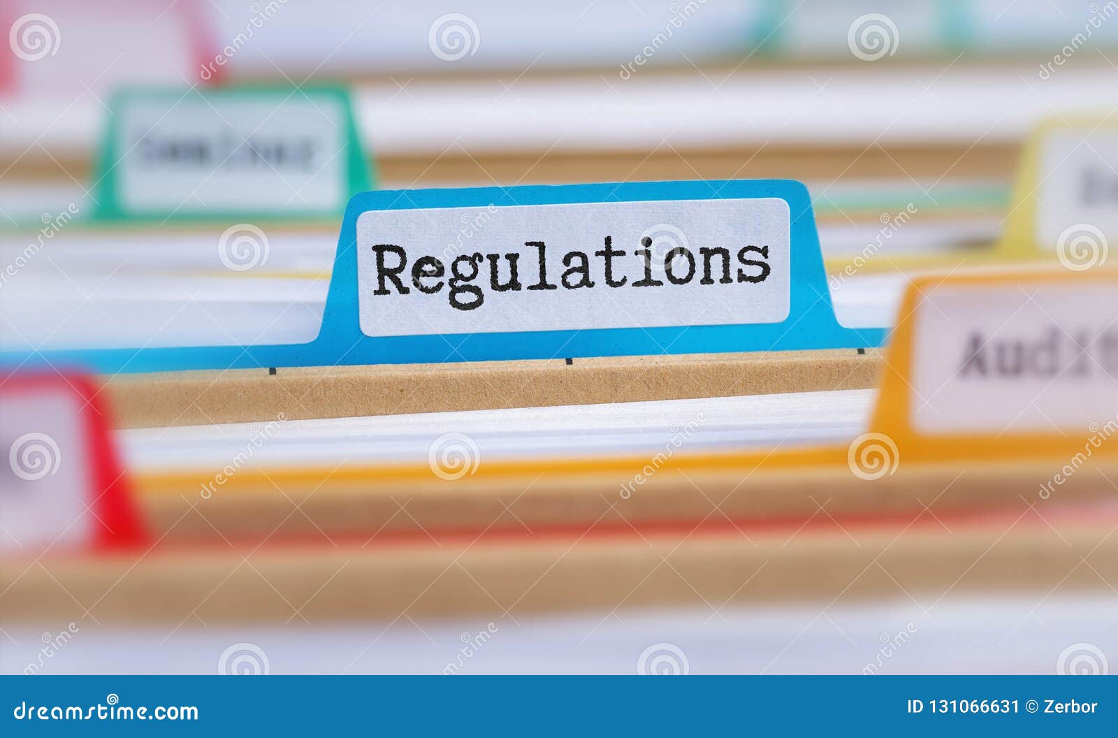 File Folder Labeled Regulations Stock Photos - Free & Royalty-Free ...