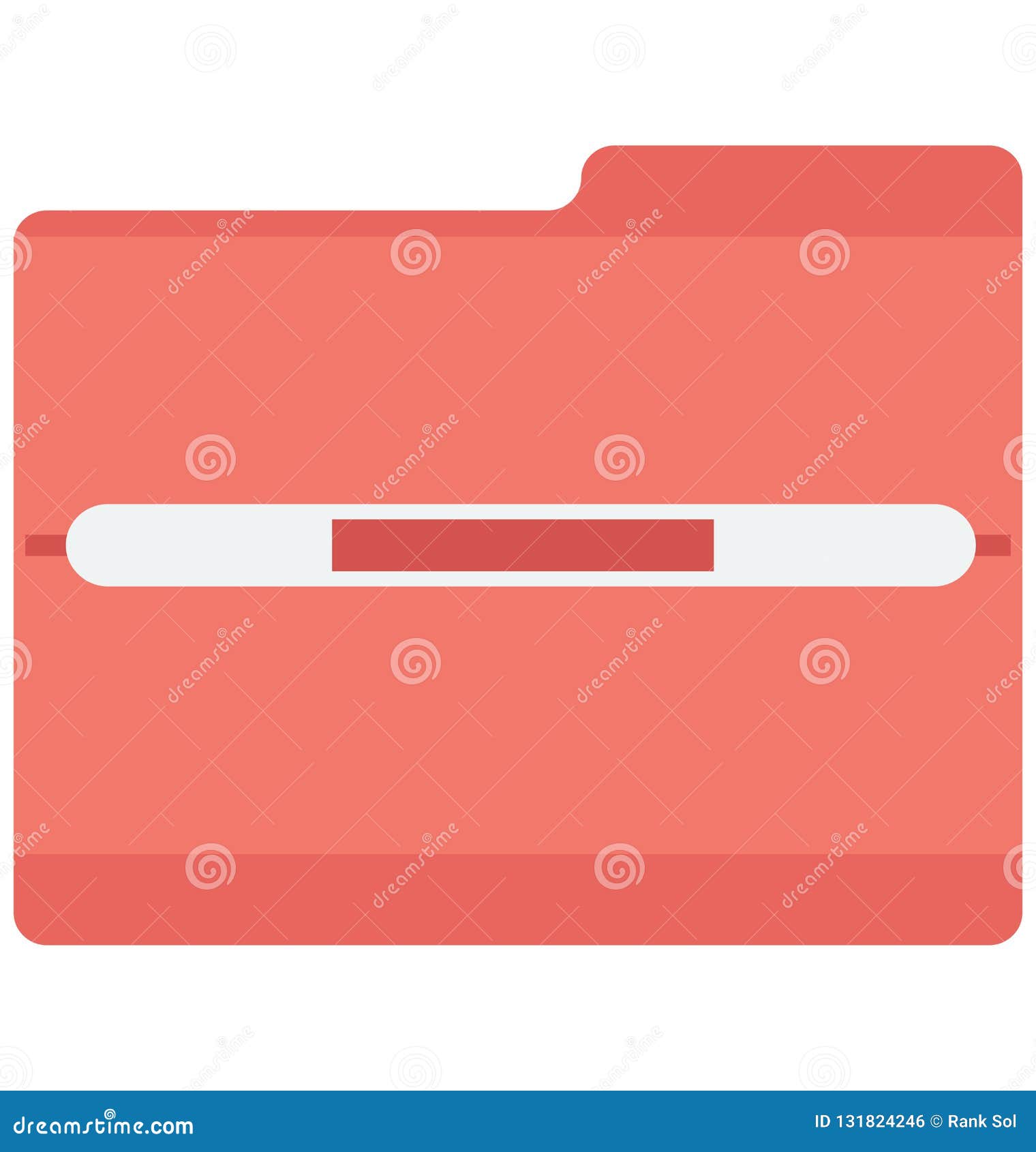 File Folders Vector Icon that Can Be Easily Edit or Modified Stock ...