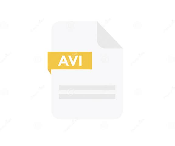 File Format AVI Logo Design. Document File Icon, Internet, Extension ... File Format AVI Logo Design. Document File Icon, Internet, Extension ...