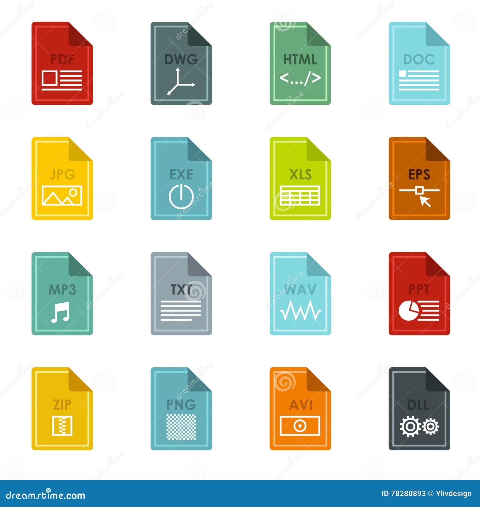 File Format Icons File Format Icons