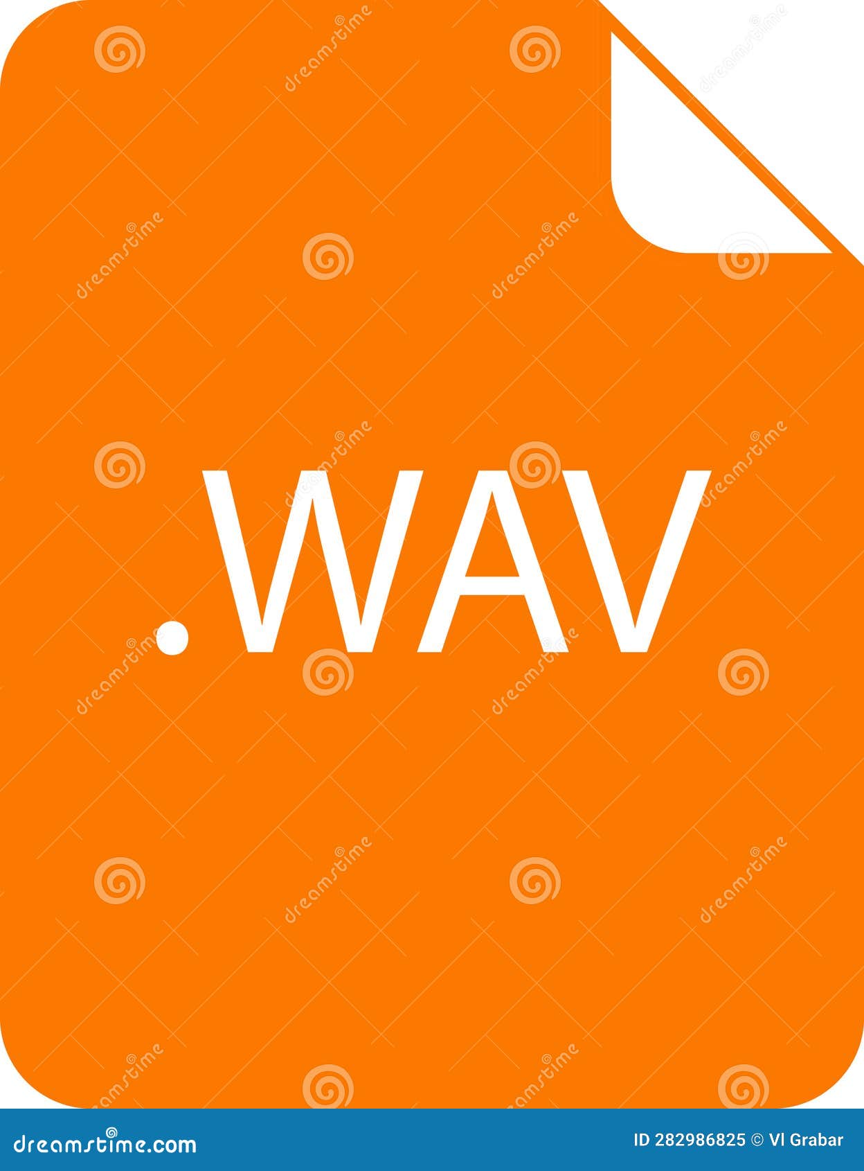 File Format Flat Icon Set Document Signs Vector Stock Vector