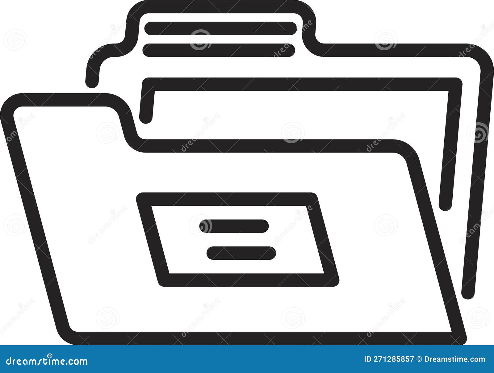 File icon black and white stock illustration. Illustration of signage ...