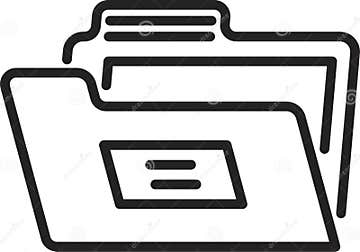 File icon black and white stock illustration. Illustration of signage ...