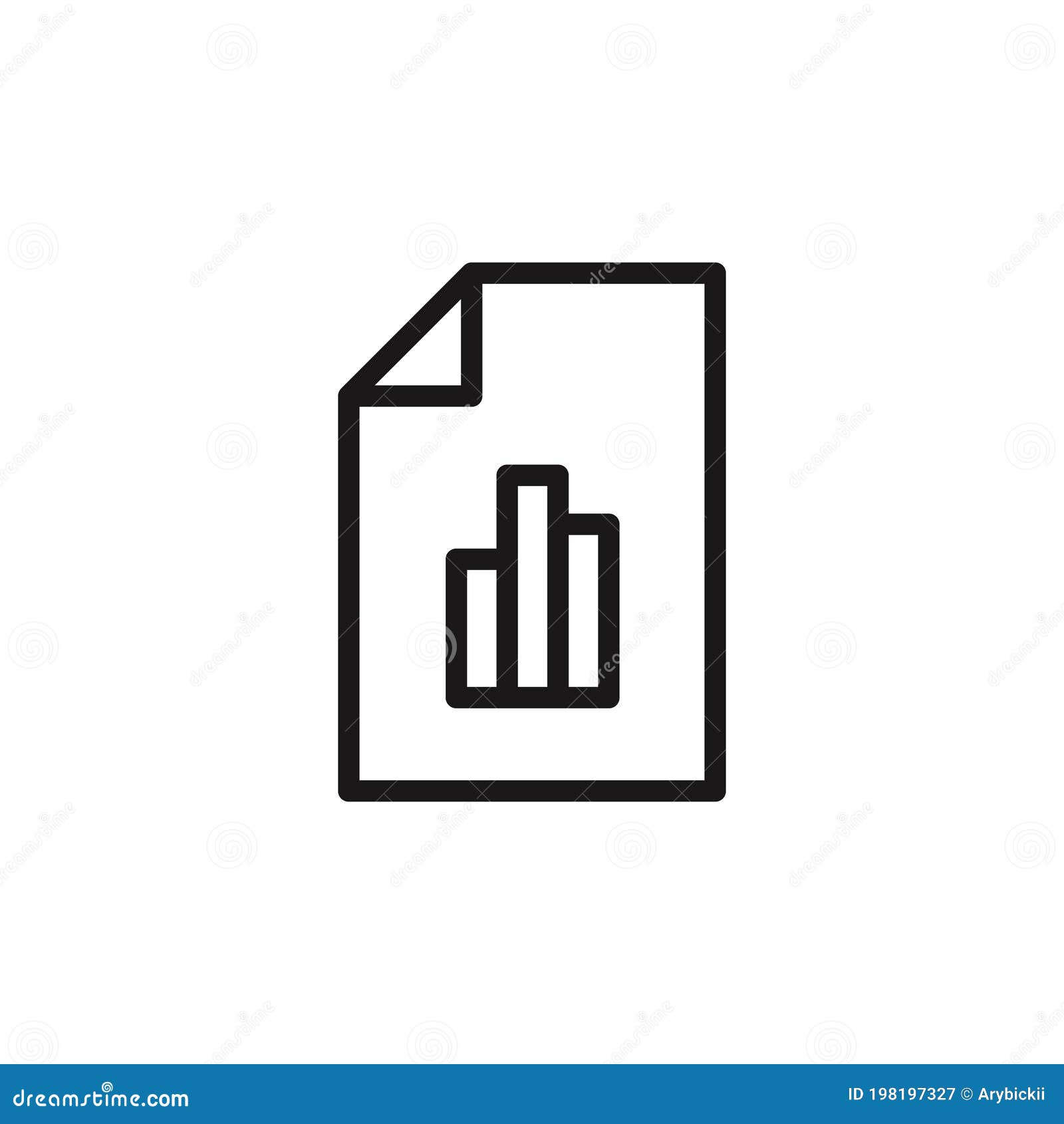 File Icon on White Background. Vector Stock Vector - Illustration of ...