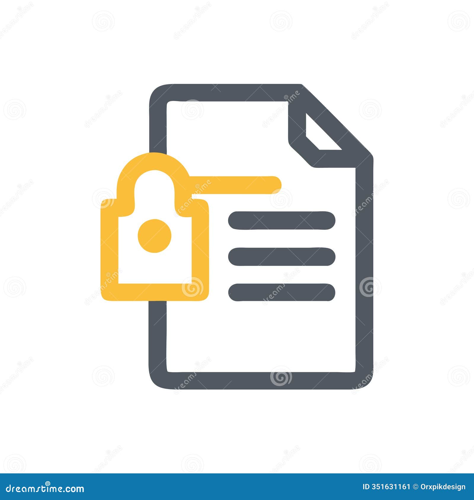 File Integrity Technology Icon Stock Vector - Illustration of vector ...