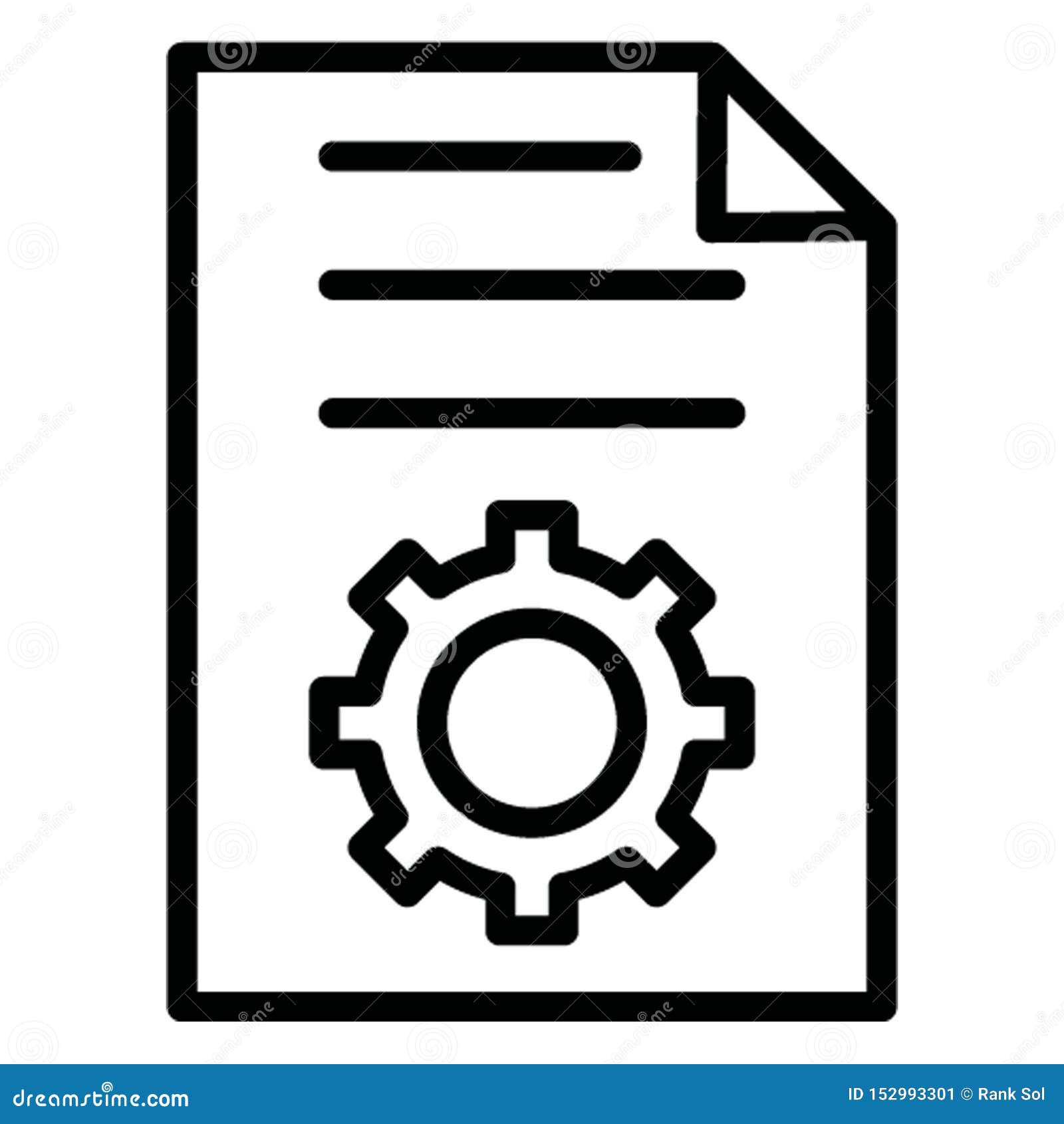 File Isolated Vector Icon Which Can Easily Modify Stock Vector ...