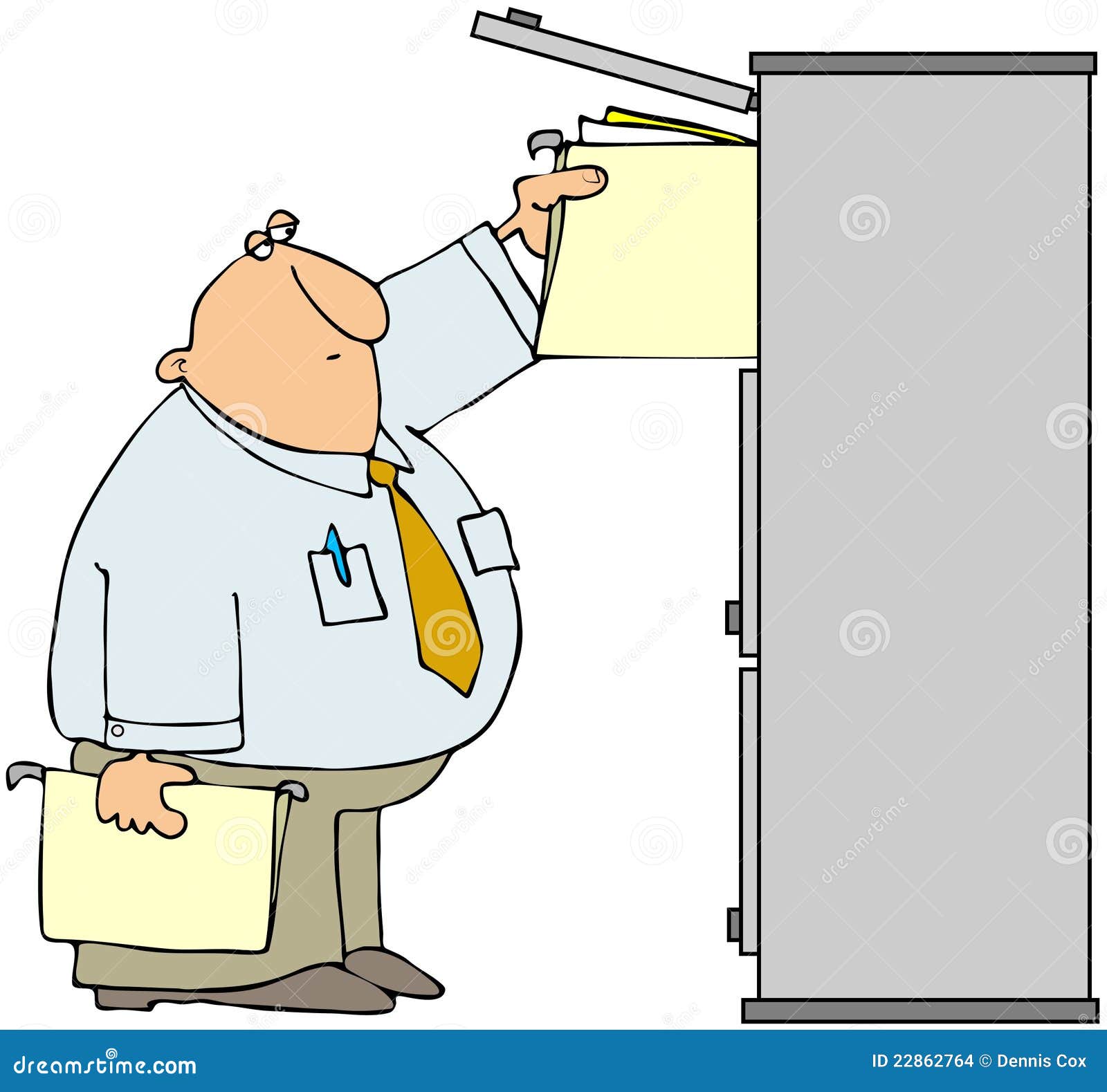 File Manager stock illustration. Illustration of male - 22862764