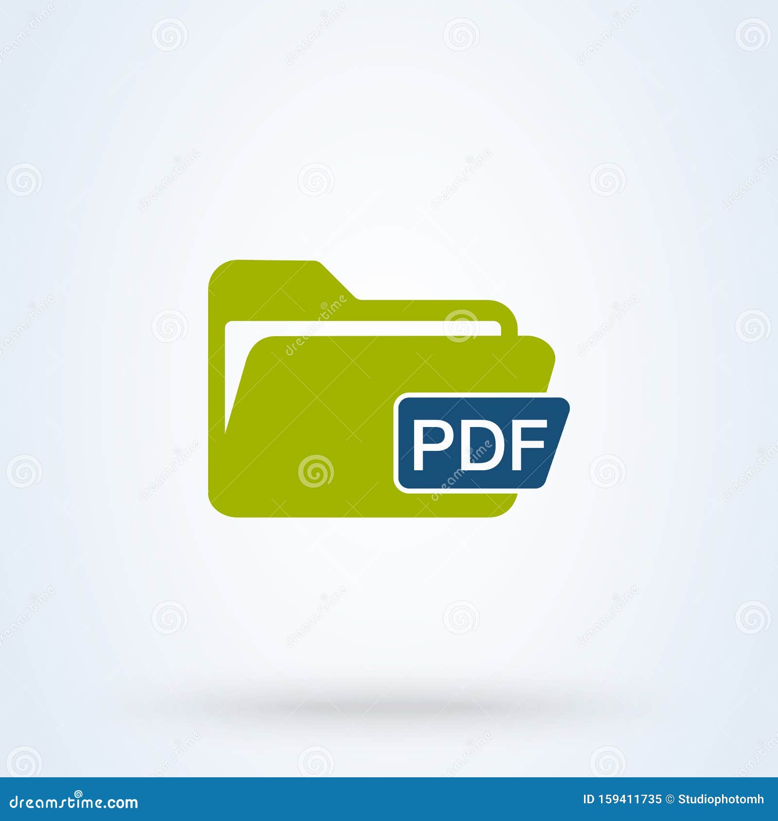 File Pdf Simple Vector Modern Icon Design Illustration Stock Vector ...