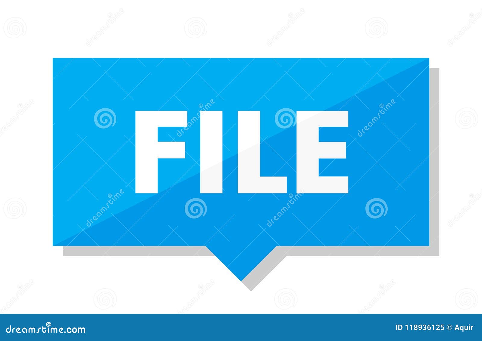 File price tag stock vector. Illustration of price, template - 118936125