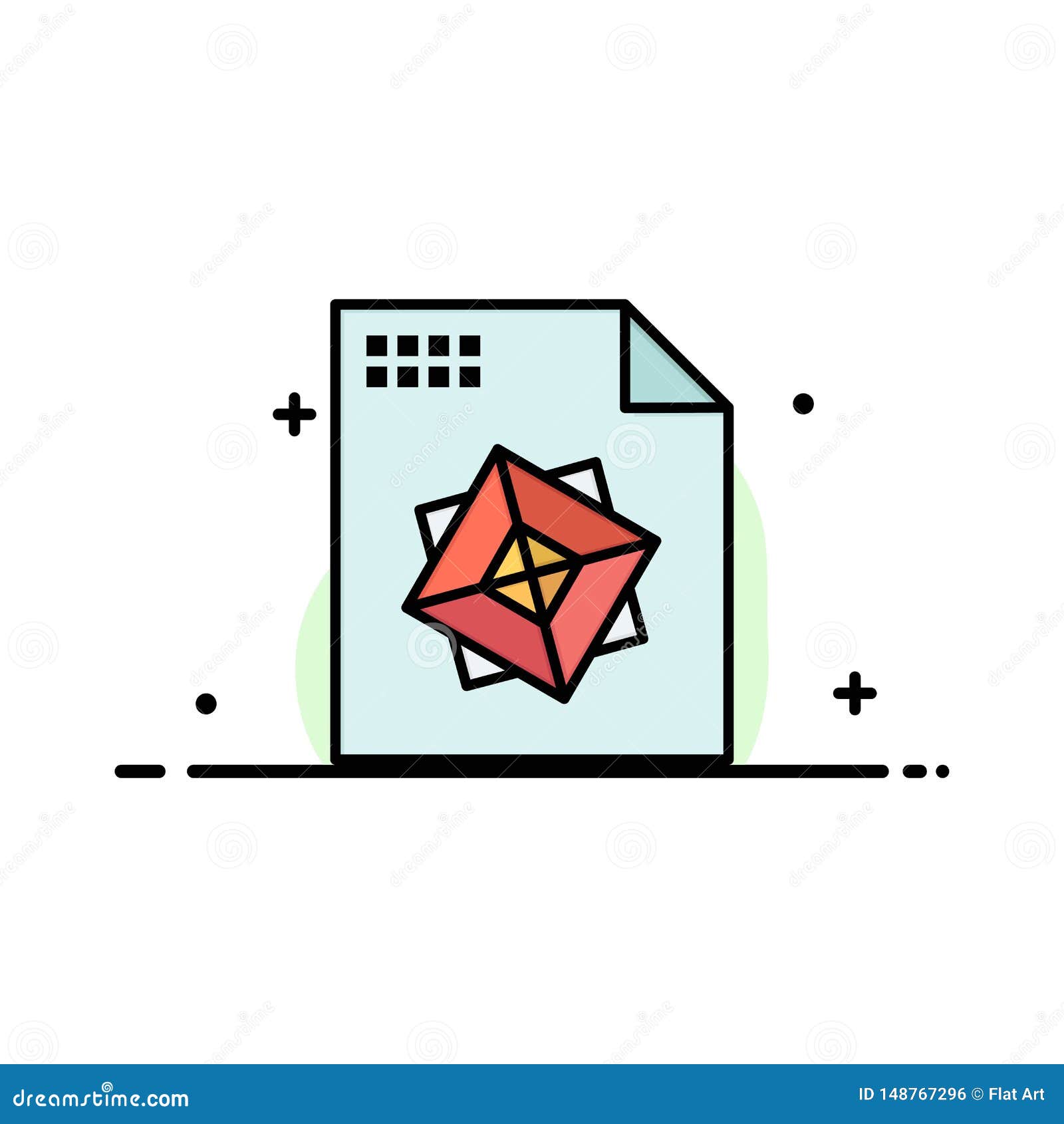 File Processing Line Icons Collection Parsing Extraction Compression Encryption Decryption