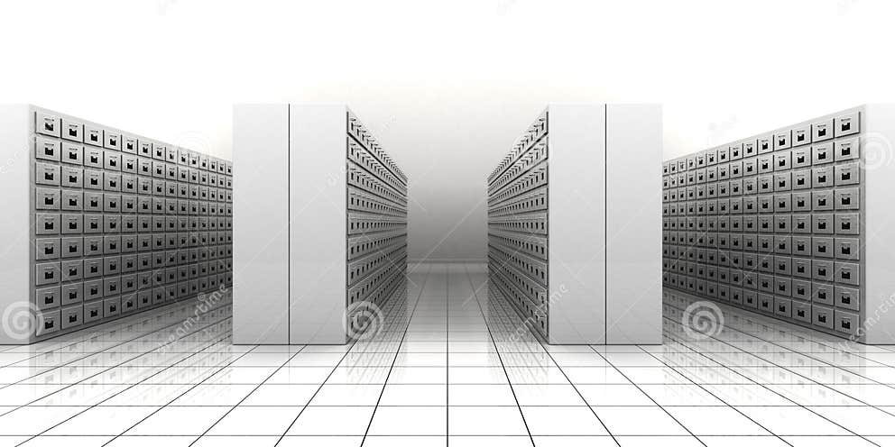 File room stock illustration. Illustration of data, diary - 2392456