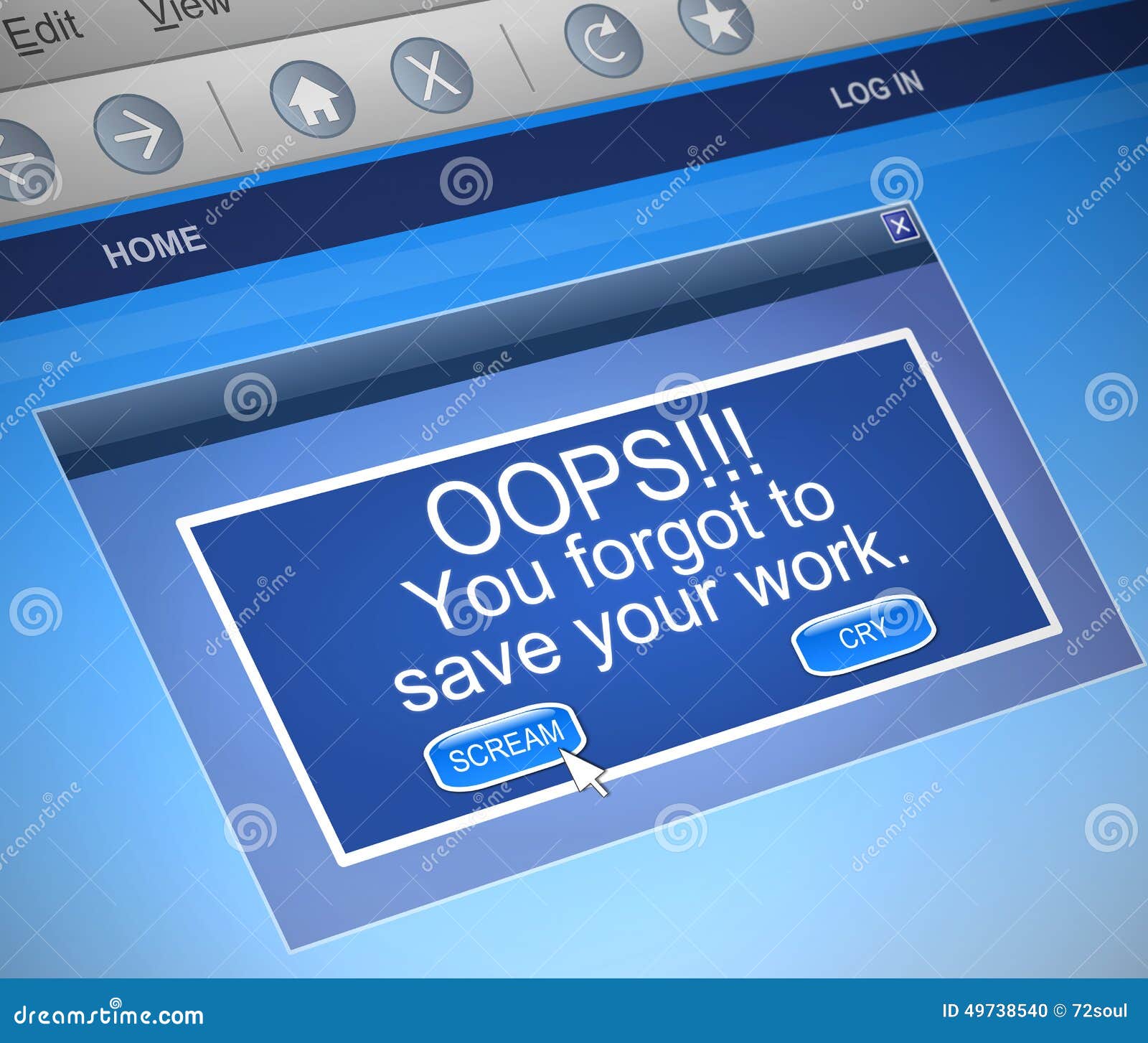 File save concept. stock illustration. Illustration of saving - 49738540