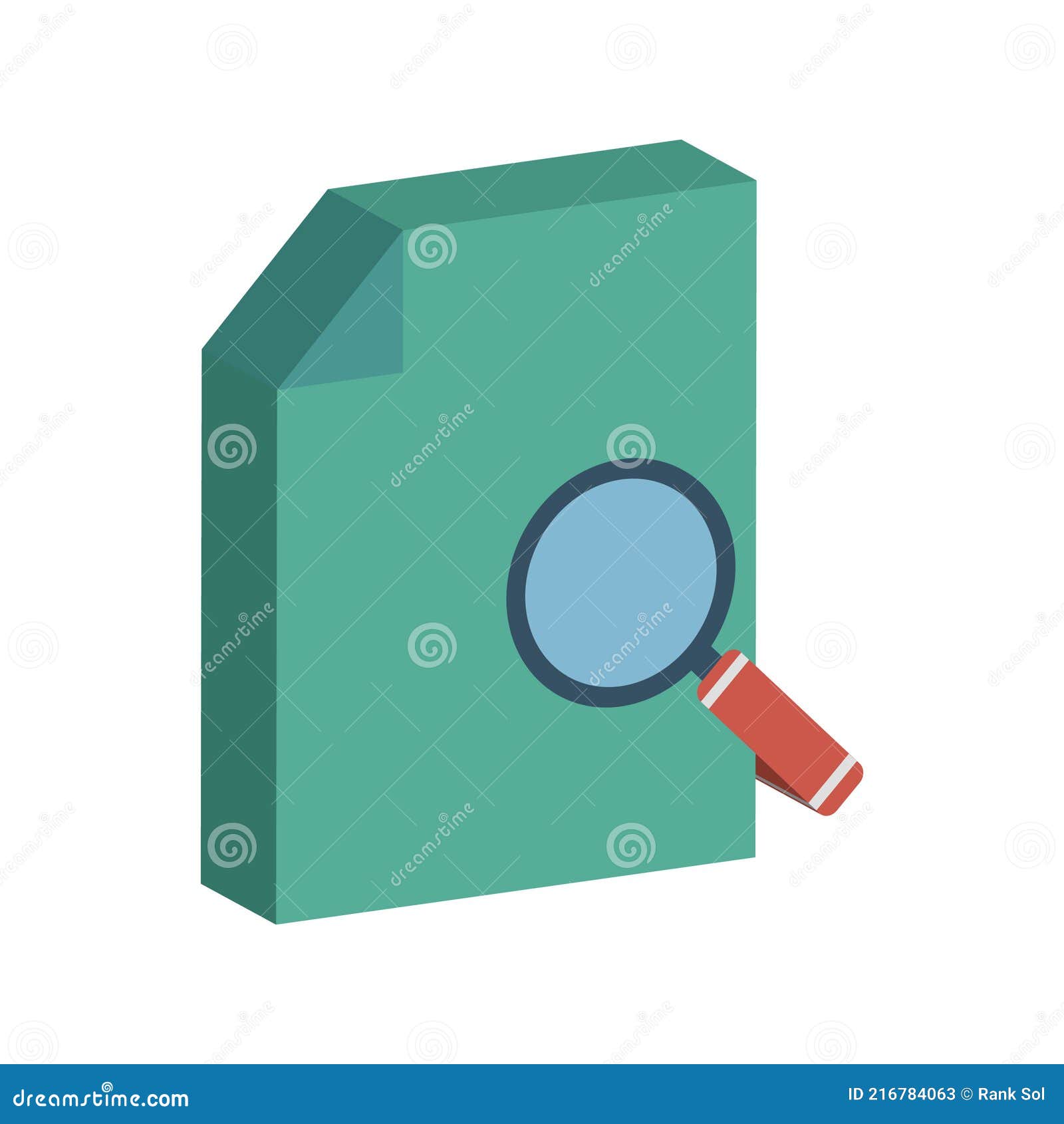File Scanning Color Vector Icon Which Can Easily Modify or Edit Stock ...