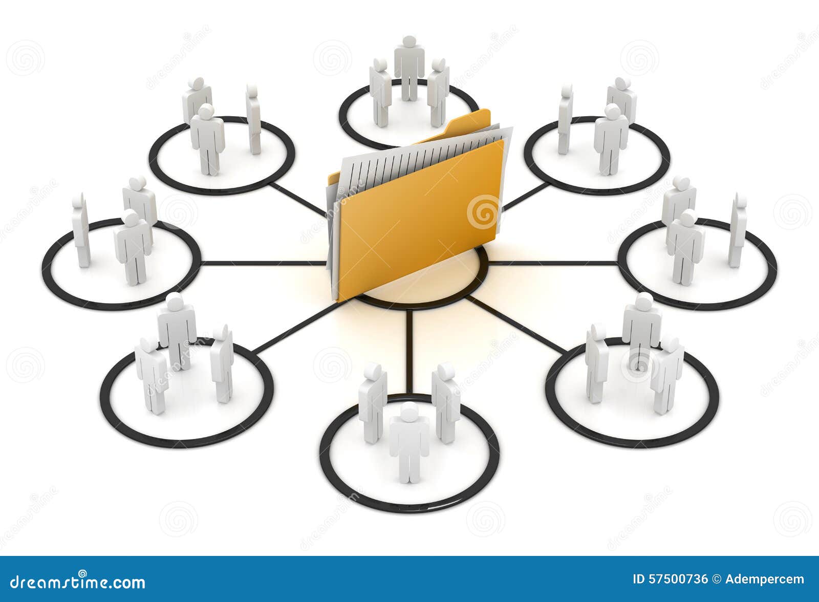 File sharing concept stock illustration. Illustration of reading - 57500736