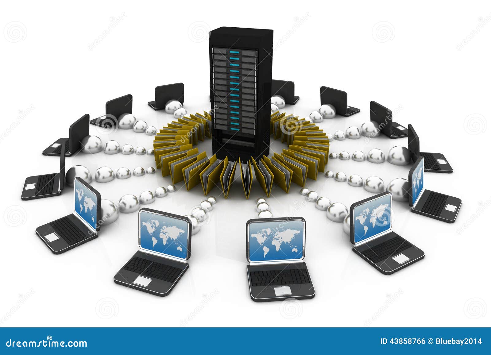 File sharing concept stock illustration. Illustration of copy - 43858766