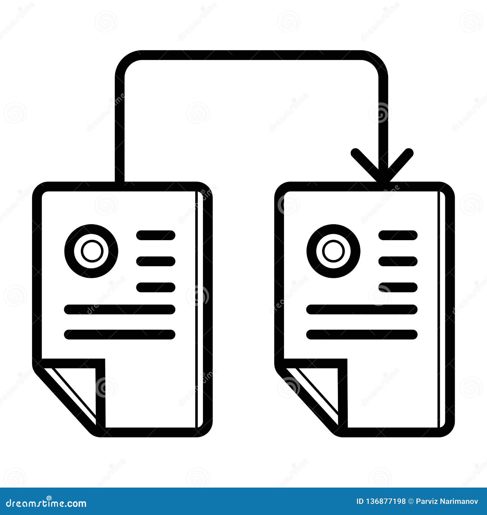 File sharing icon stock illustration. Illustration of connect - 136877198