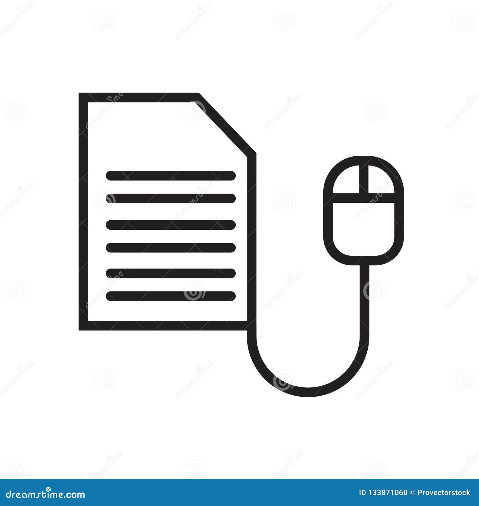 File Sharing, Remote Access Icon Stock Vector - Illustration of ...