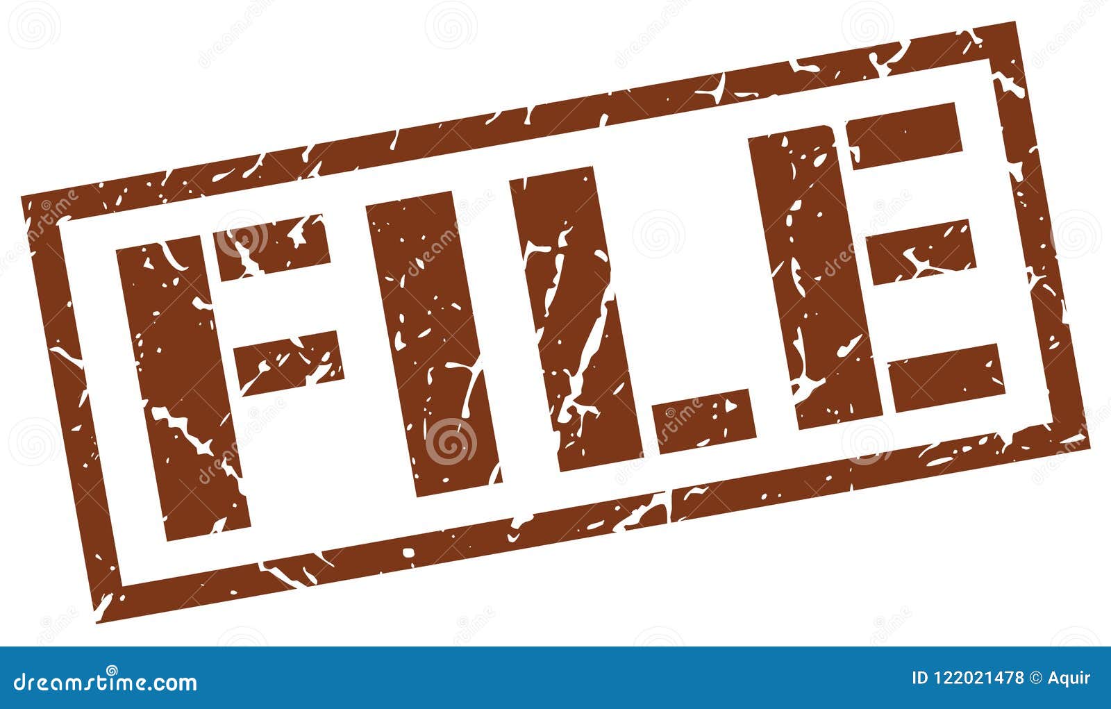 File stamp stock vector. Illustration of white, insignia - 122021478